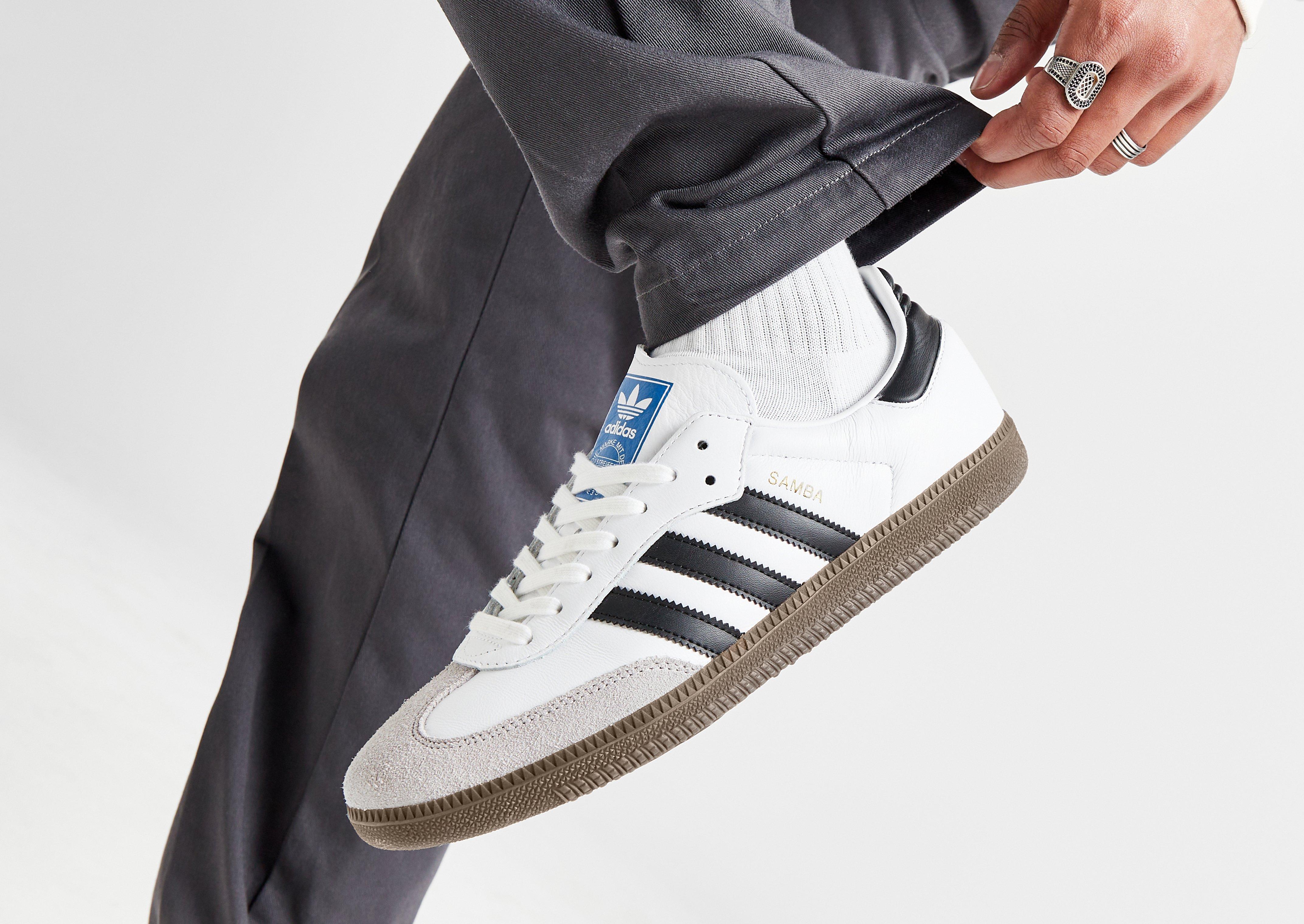 Adidas Samba Cloud White Core Black – Jemyk's Boutique